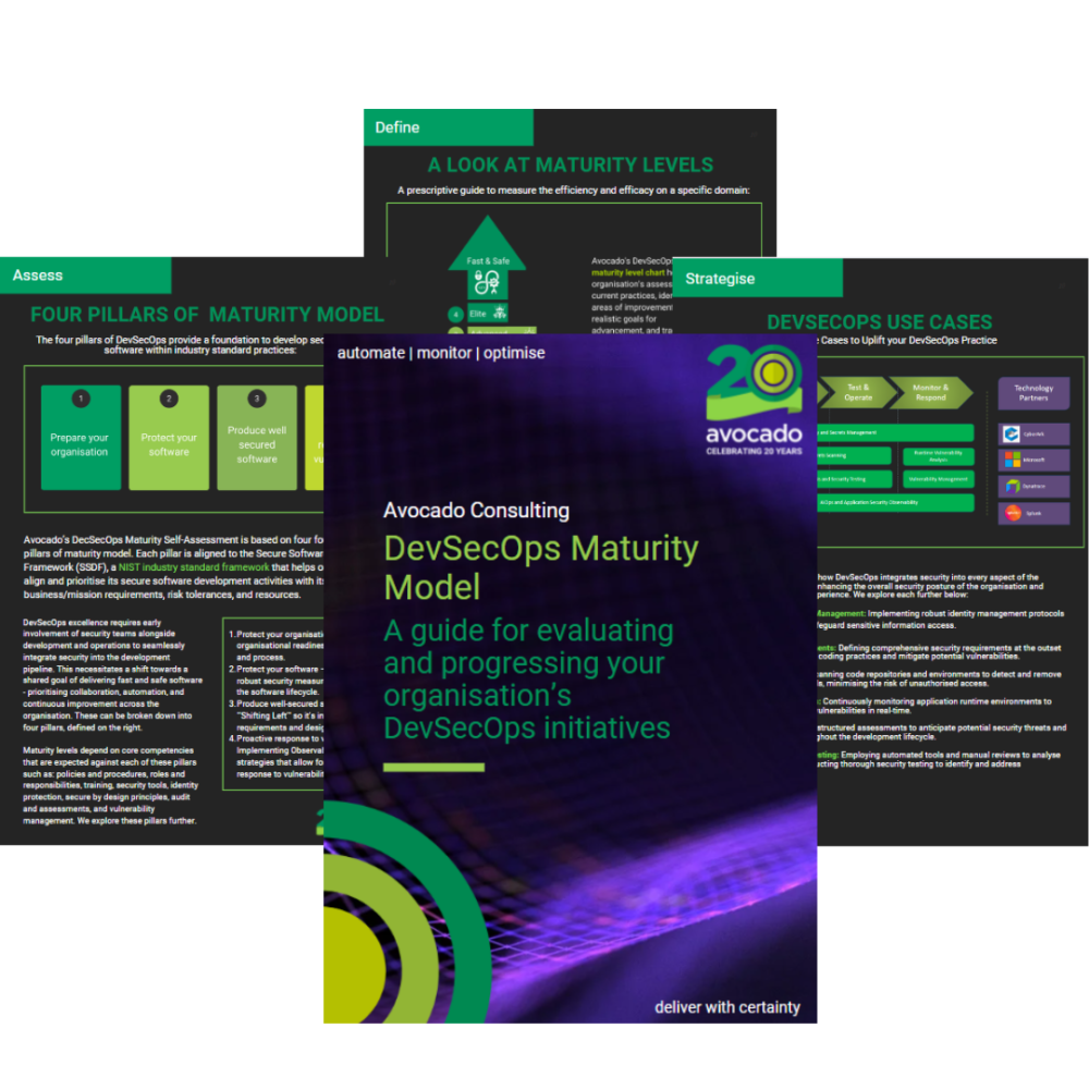 DevSecOps Maturity Self-Assessment - Avocado Consulting - deliver with ...